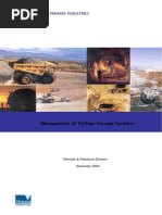 Ancold - Guidelines On Tailings Dam | PDF