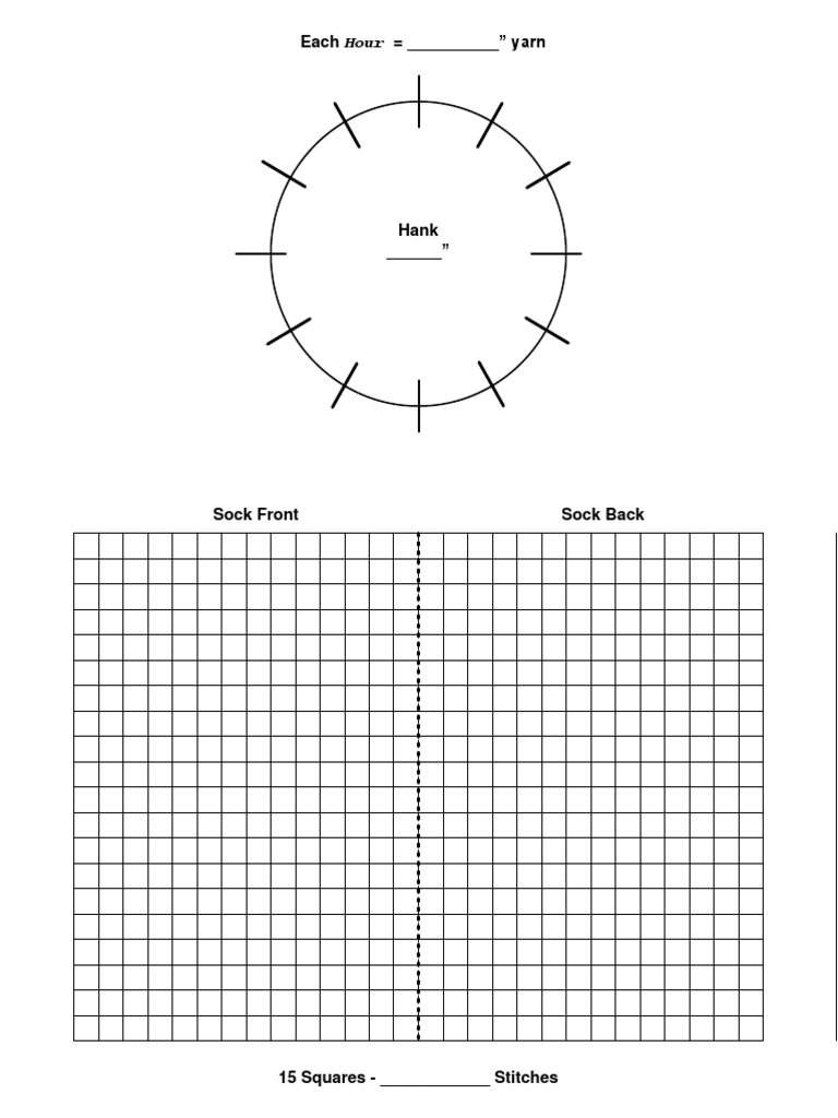 Sock Diagram | PDF