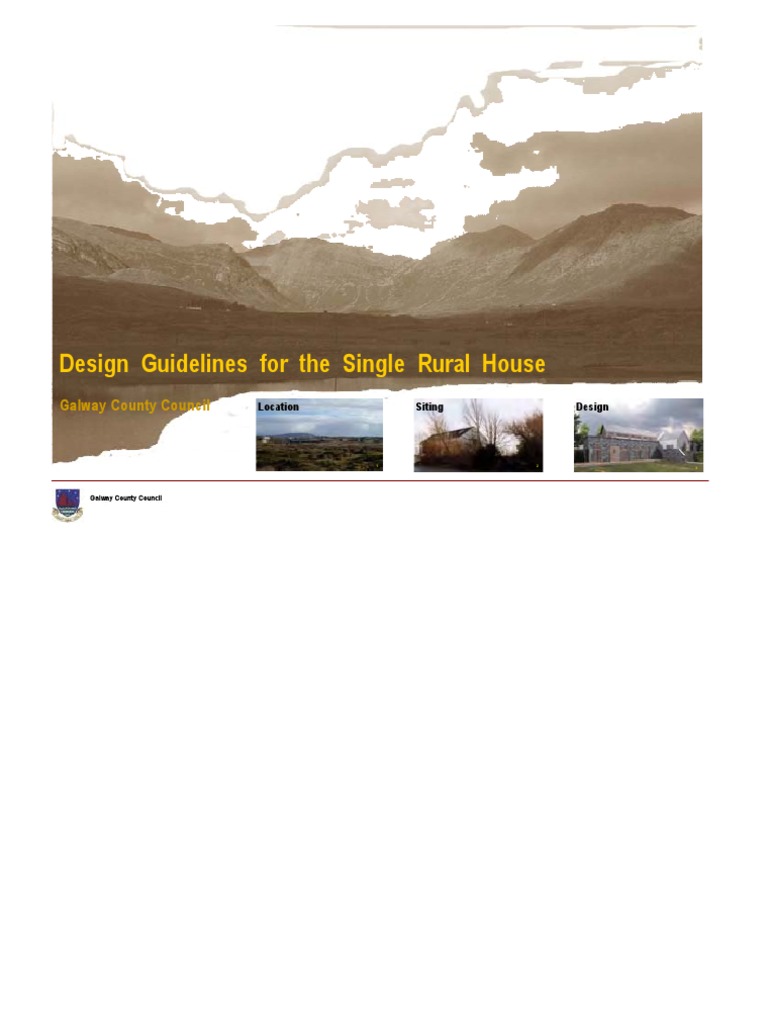 Galway Rural House Design Guidelines | PDF | Home & Garden