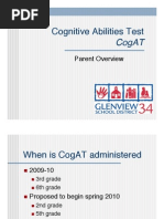 CCAT 7 Guide for Parents | PDF | Test (Assessment) | Education Theory