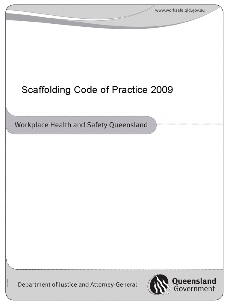 Scaffold Design Drawing Load Calculations Scaffolding Code2009 | PDF