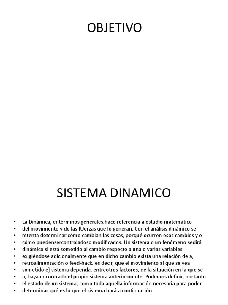 Enfoque Dinamico ................ | PDF | Movimiento (física ...