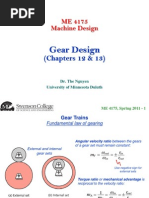 Crowned vs Uncrowned Gear Teeth Design | PDF | Gear | Bending