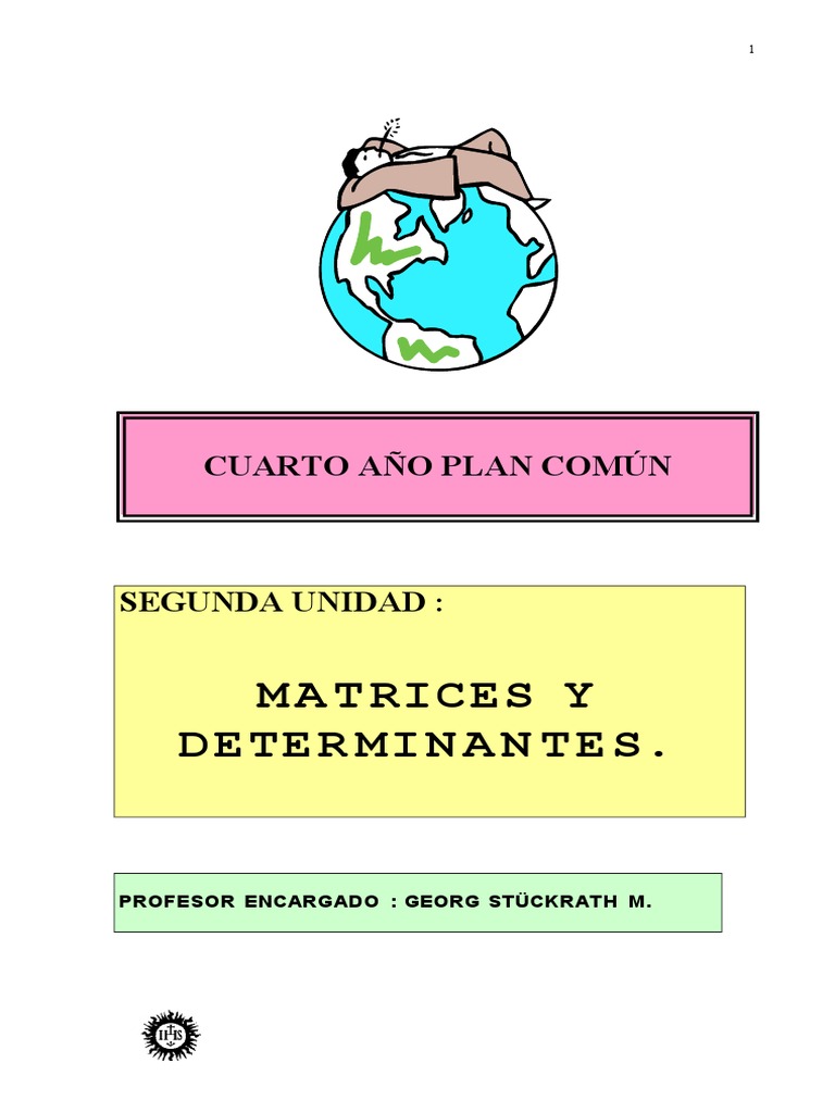 Prueba Matrices Electivo | PDF | Determinante | Matriz (Matemáticas)