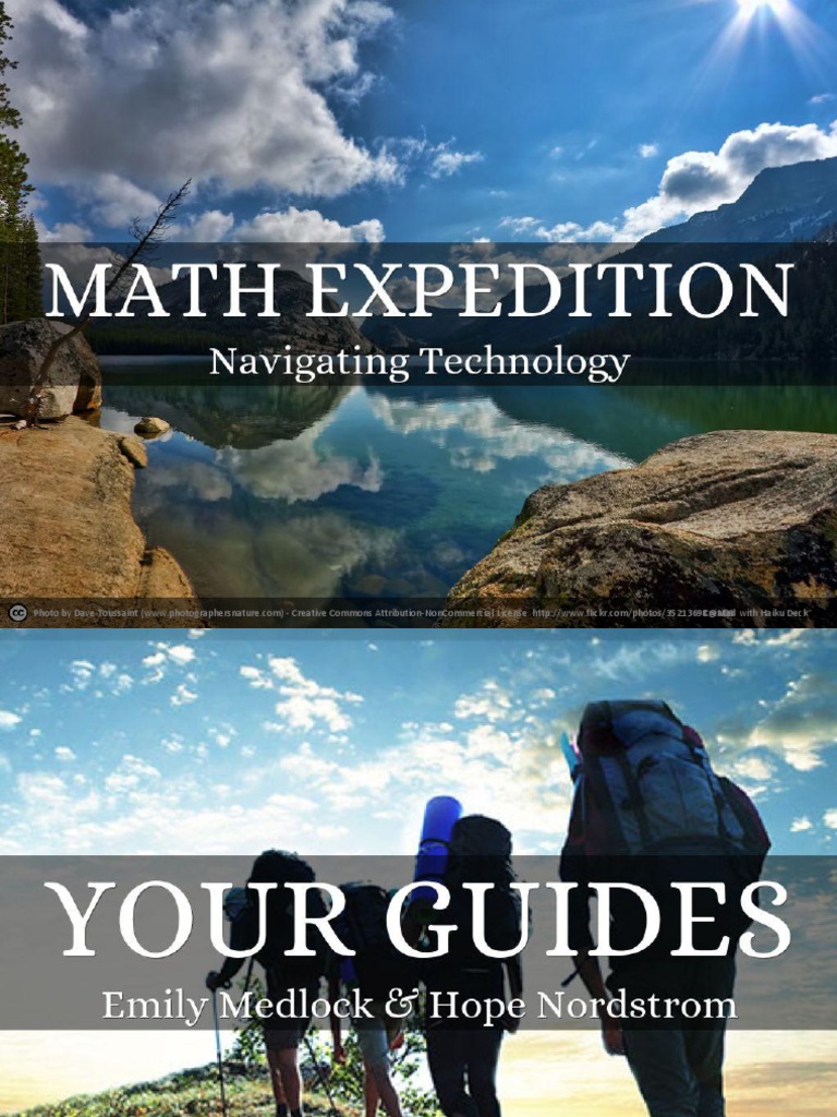 Math Expedition Tetc Presentation | PDF | National Council Of Teachers ...