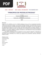 Efecto Piezoeléctrico y Polarización | PDF | Piezoelectricidad ...