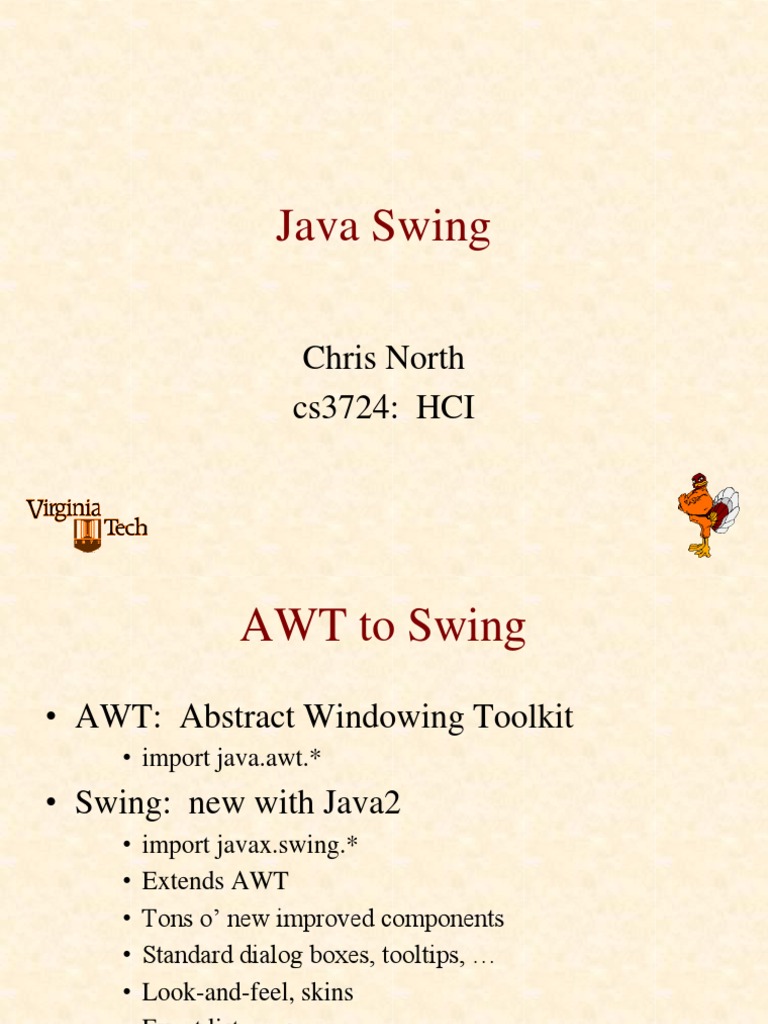 Java2 Swing | PDF | Computing Platforms | Oracle Acquisitions