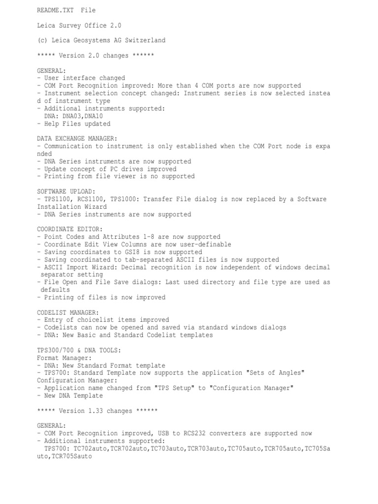 Readme | PDF | File Format | Text File