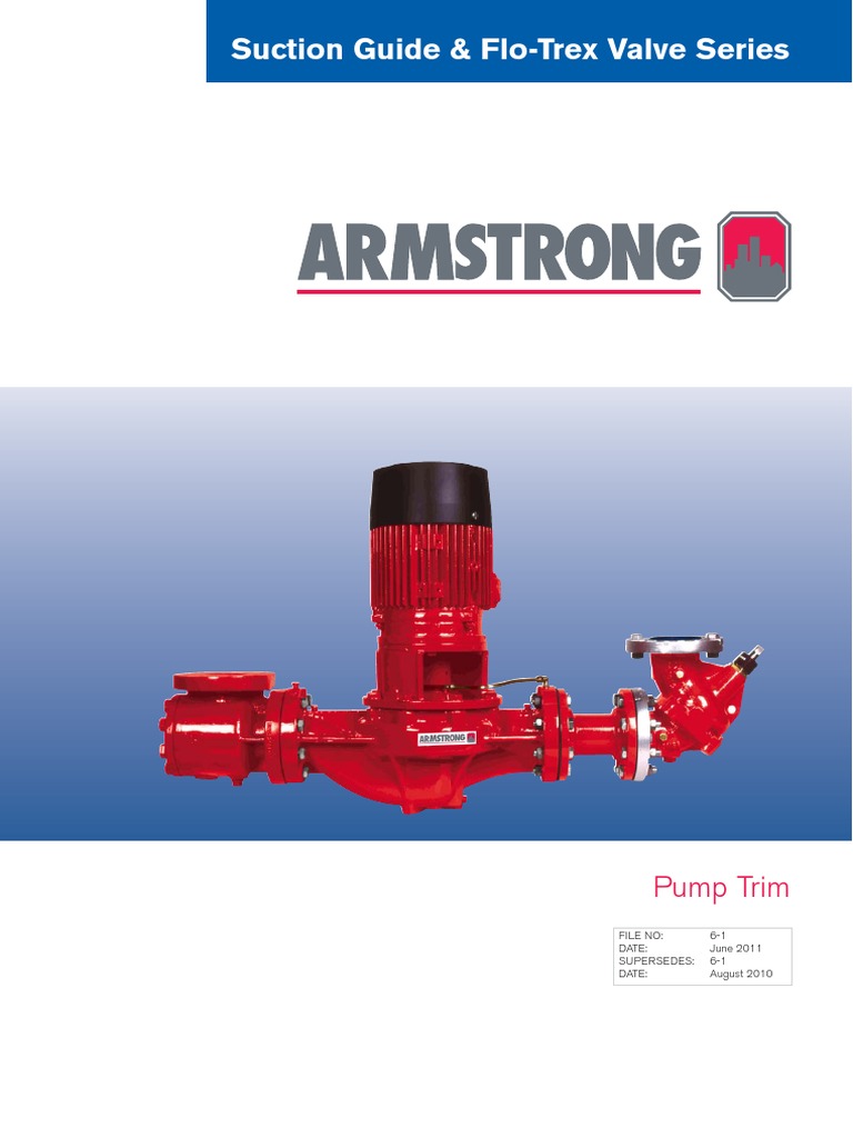 Suction Guide & Flo-Trex Valve Series: Pump Trim | PDF