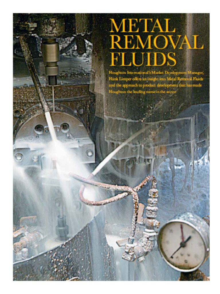 Hocut 795 Article by Hank Limper | PDF | Metalworking | Bacteria