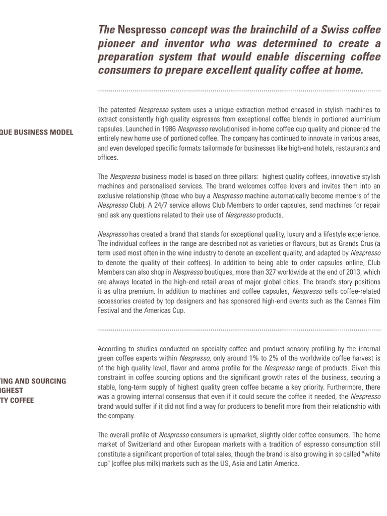 Coffee Case Study | PDF | Coffee | Agriculture