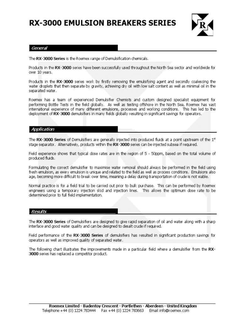 RX-3000 Series | Download Free PDF | Emulsion | Industries