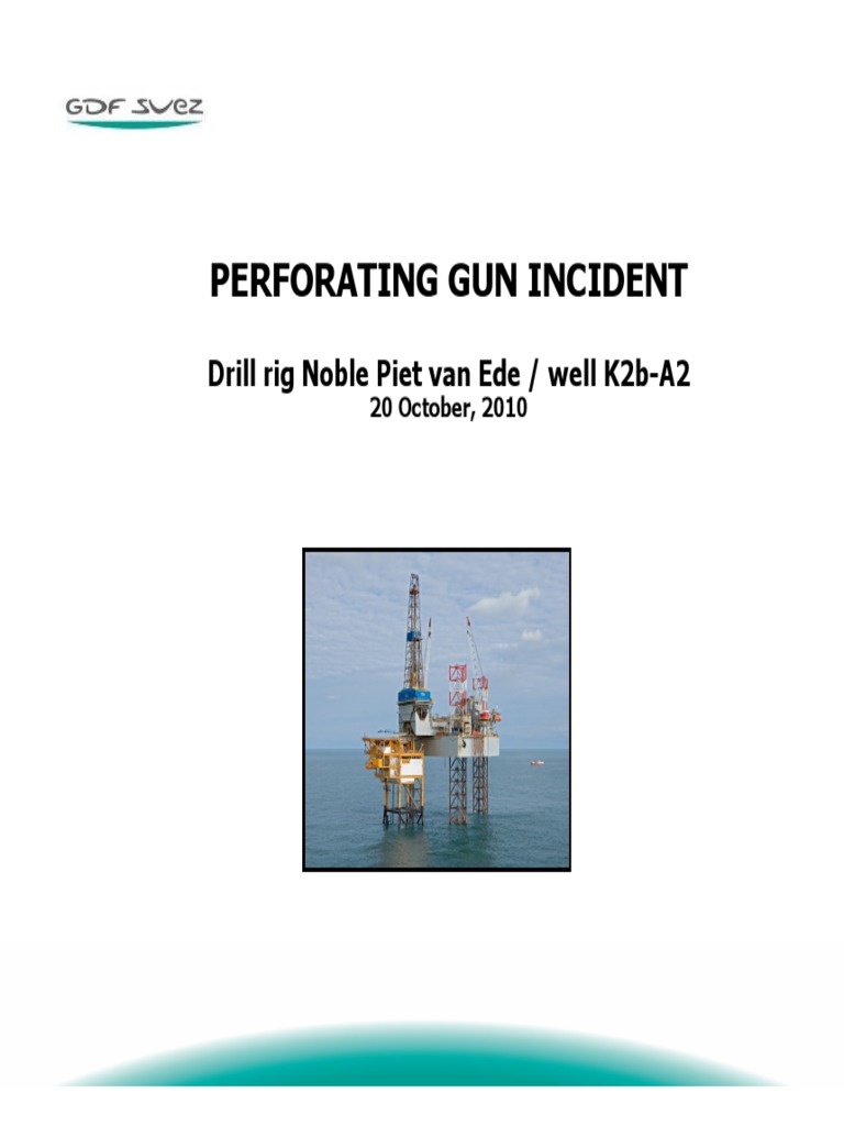 Safety Perforation Gun Incident | Drilling Rig | Nature