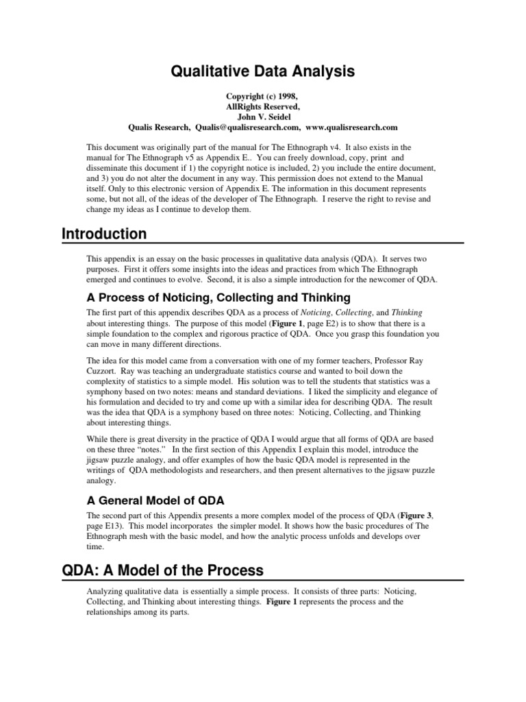 Data Analysis Example