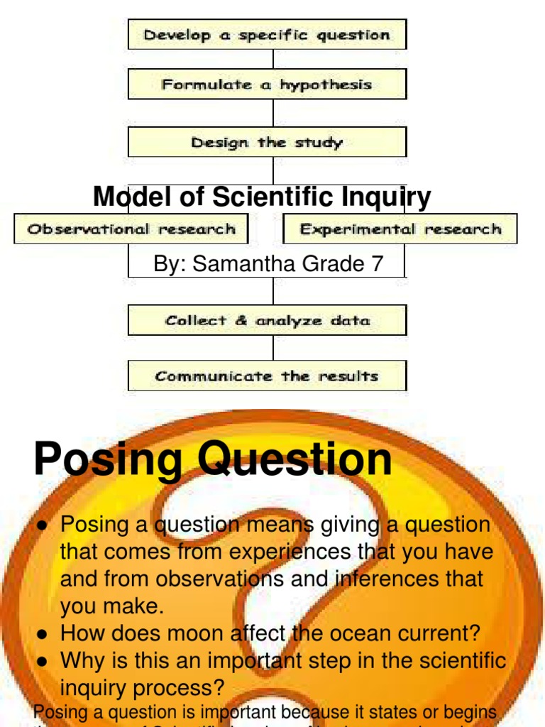 Scientific Inquiry | PDF