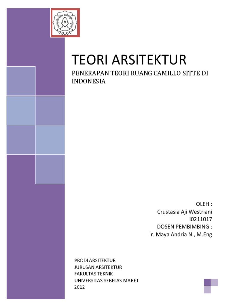 Camillo Sitte Surakarta | PDF