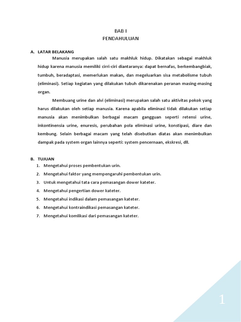 Makalah Dower Kateter | PDF