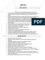 Grade 8 Math Deped Curriculum | PDF | Equations | Polynomial