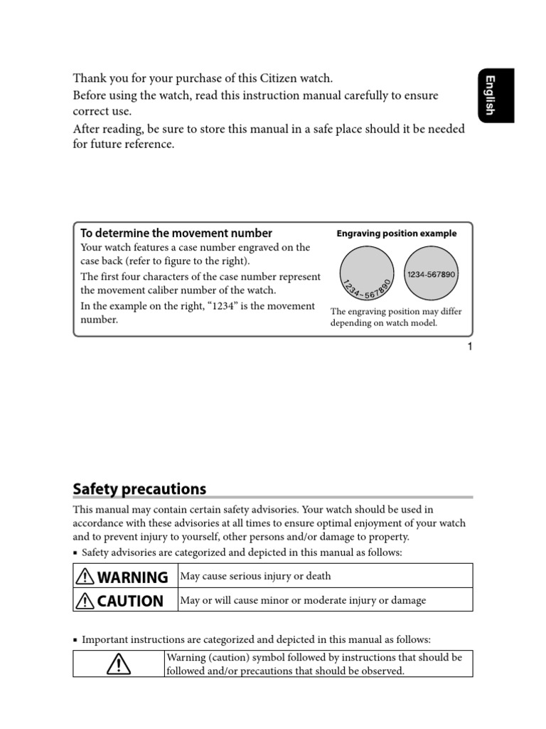 515 Full Instructions | PDF | Watch | Soil