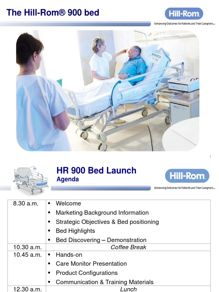 The Hill-Rom® 900 Bed | PDF | Hospital And Clinic | Wellness