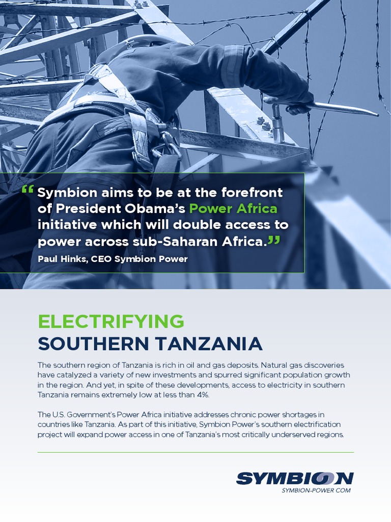 Symbion Power's Electrification Project | PDF | Electrification ...