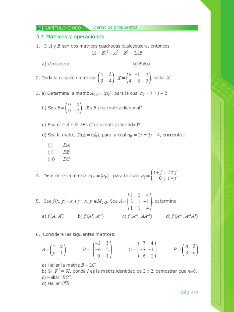 Capitulo 5 Ejercicios | PDF