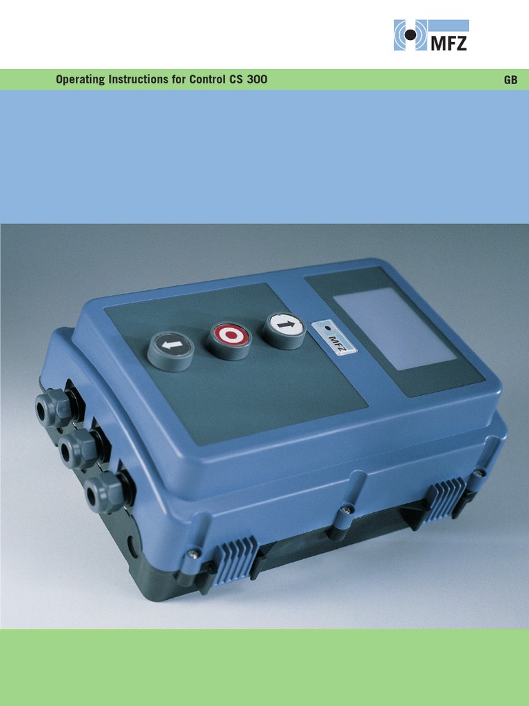 Manual CS 300 | PDF | Switch | Electrician