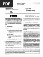 General Electric HFA51 Relay Overview | PDF | Relay | Resistor