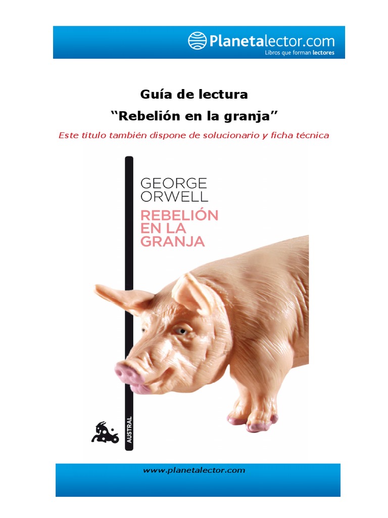 Guía de Lectura La Granja de Los Animales | PDF