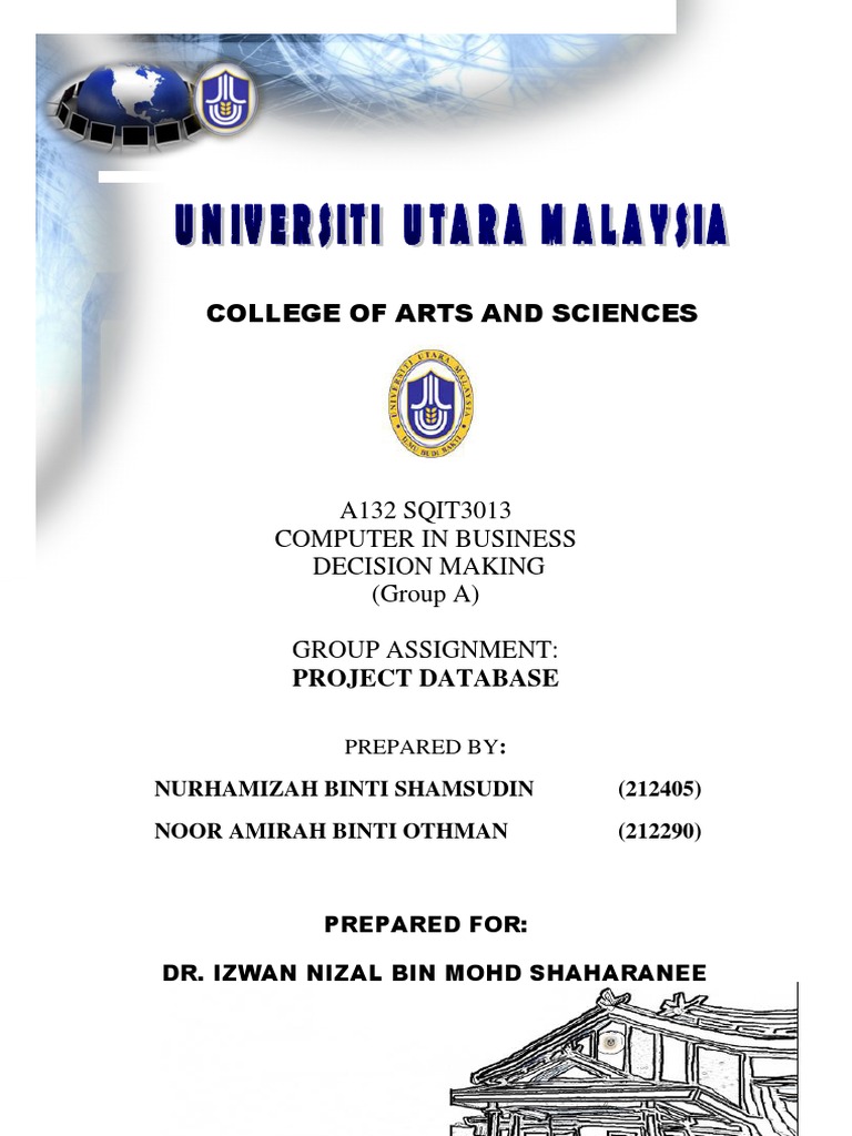 Database Project Report | PDF | Databases | Information Technology