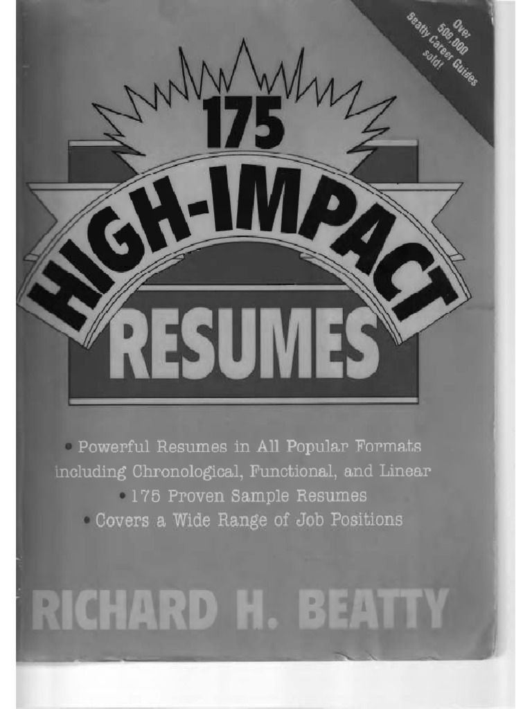 175 High Impact Resume | PDF