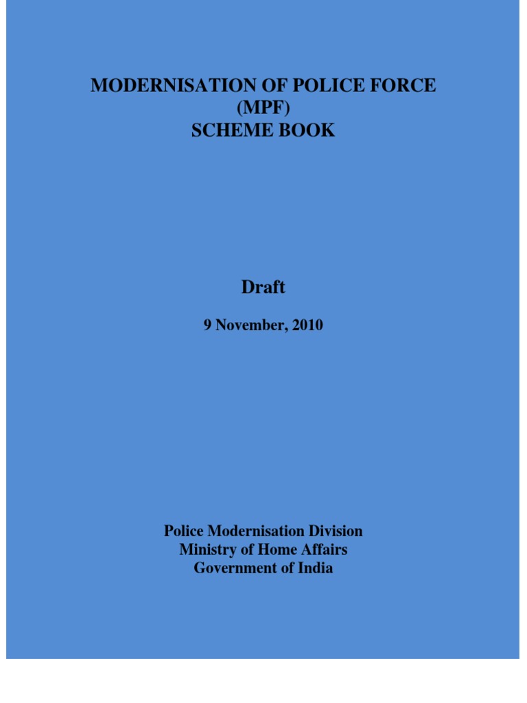 Modernisation of Police Force | PDF | Internal Audit | Audit