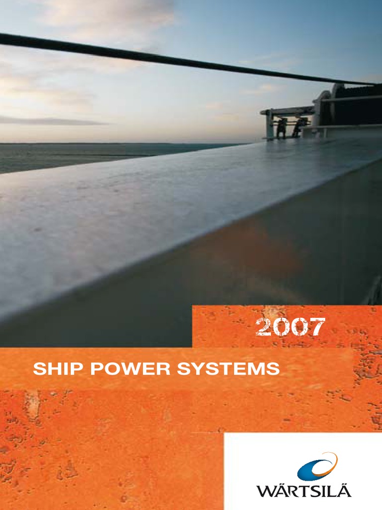Wartsila 2007 | PDF | Marine Propulsion | Engines