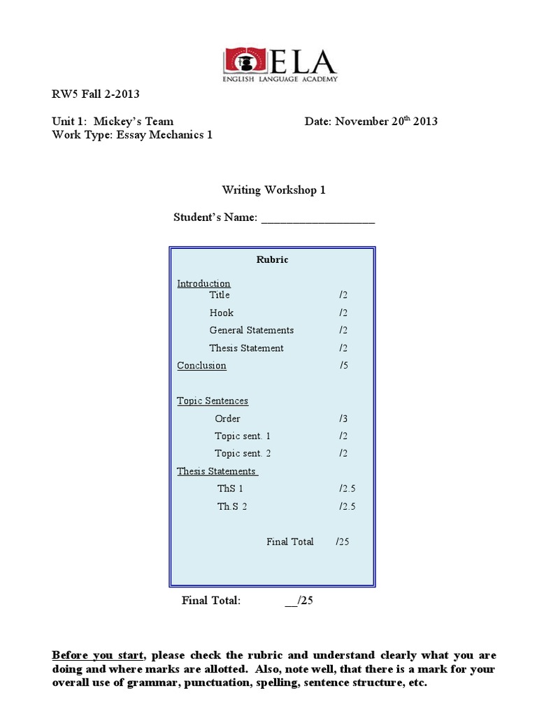 WW1 - Mechanics 1 - Spring I-14 | PDF | Test (Assessment) | Paragraph
