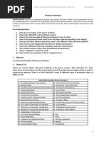 Distance Protection Setting Calculation PDF | PDF | Relay | Electrical ...