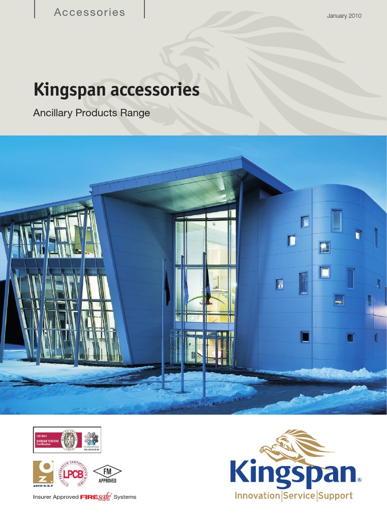 Kingspan Accessories | PDF | Roof | Sheet Metal