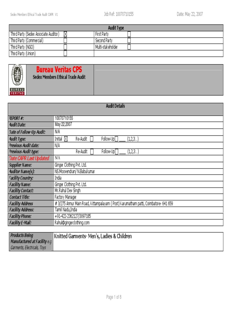 Tesco 1 | PDF | Overtime | Audit