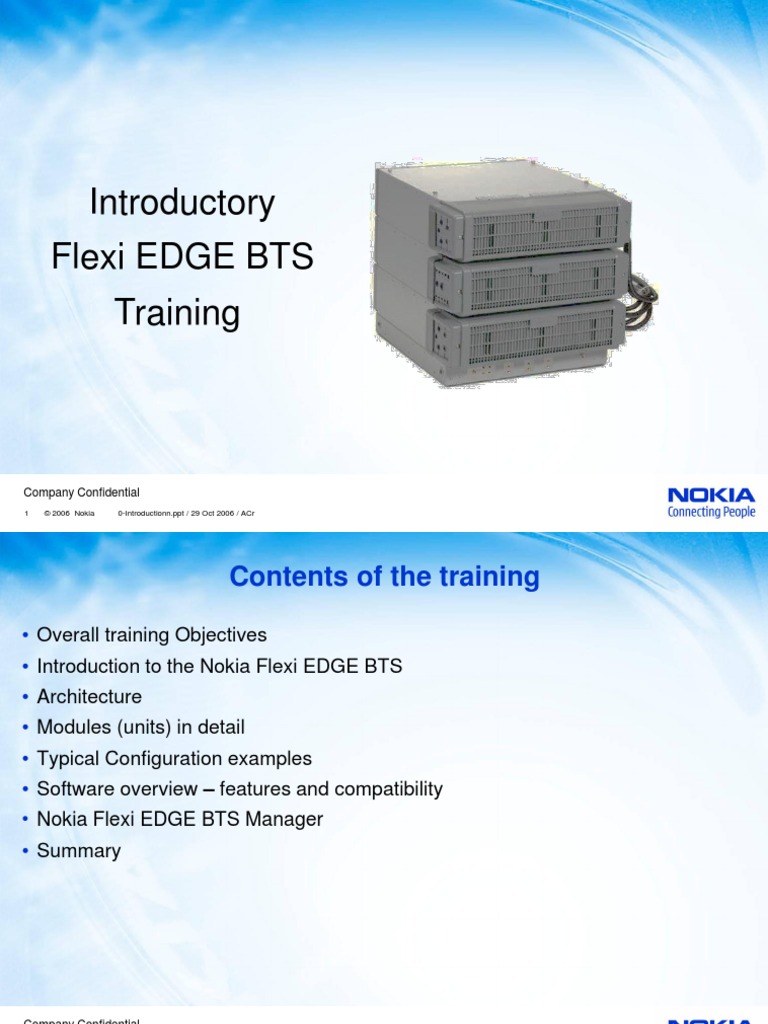 Introduction Flexi BTS | PDF | Digital Technology | Telecommunications