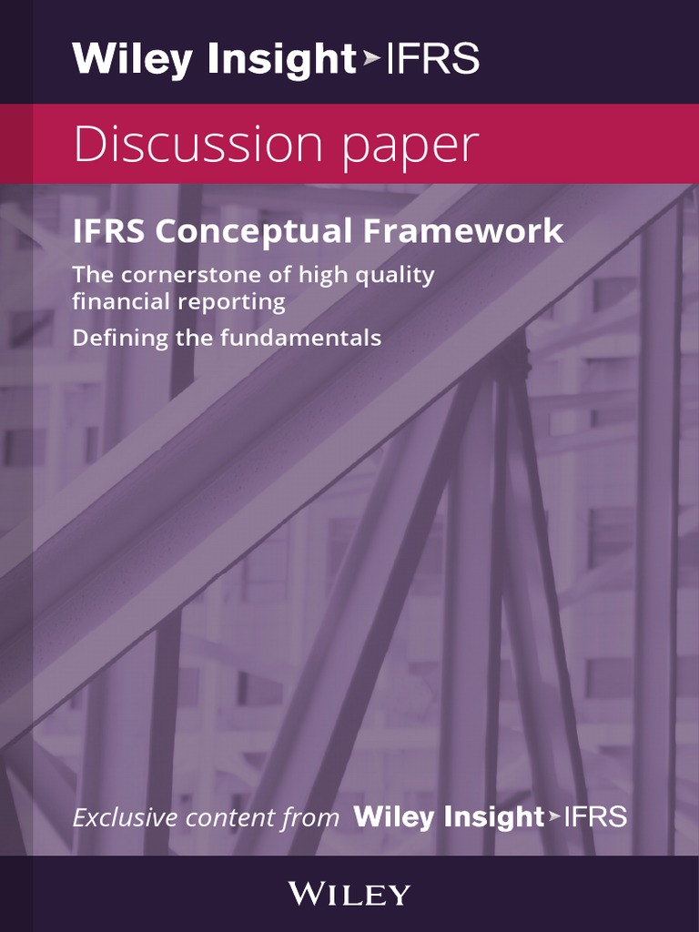 Wiley Insight IFRS Conceptual Framework | PDF | Financial Accounting ...