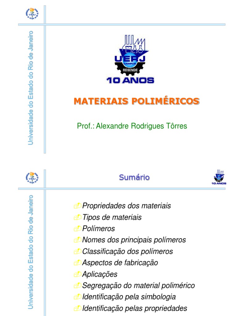 Polimeros Download Grátis Pdf Polietileno Plástico