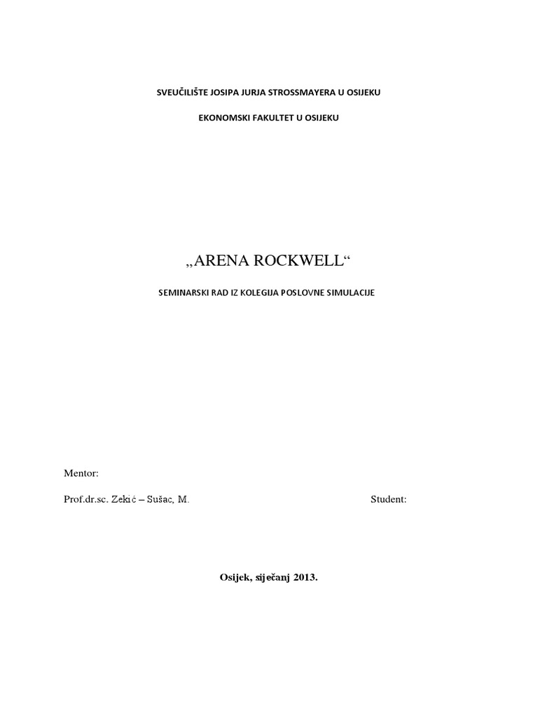 Arena Rockwell | PDF