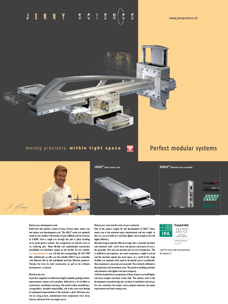 Brochure Jenny Science E | PDF | Cartesian Coordinate System | Control ...