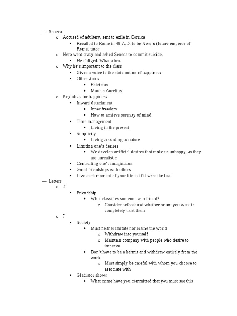 6-2 Class Notes Part 1 | PDF | Pantheism | Roman Era Philosophy
