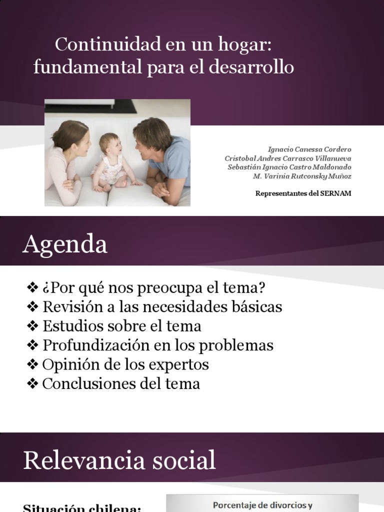 Impacto del Divorcio en Hijos Chilenos | PDF | Ciencias sociales ...