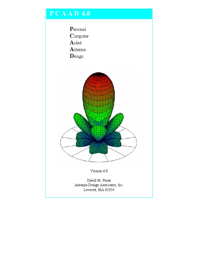 PCAAD6 Manual | PDF | Antenna (Radio) | File Format