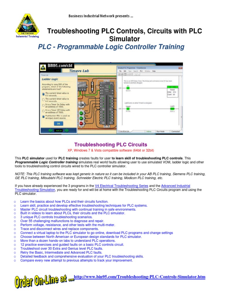 Electrical Troubleshooting Plc Troubleshooting Training