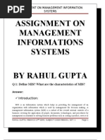 MIS - Question and Answer | PDF | Management Information System ...