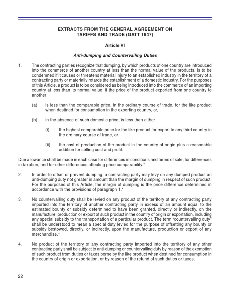 Comp 3 | PDF | Dumping (Pricing Policy) | Trade