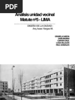 Analisis de Unidad Vecinal Mirones PDF | PDF | Arte