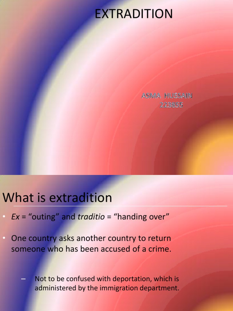 Extradition 2 | Extradition | Legal Procedure | Free 30-day Trial | Scribd